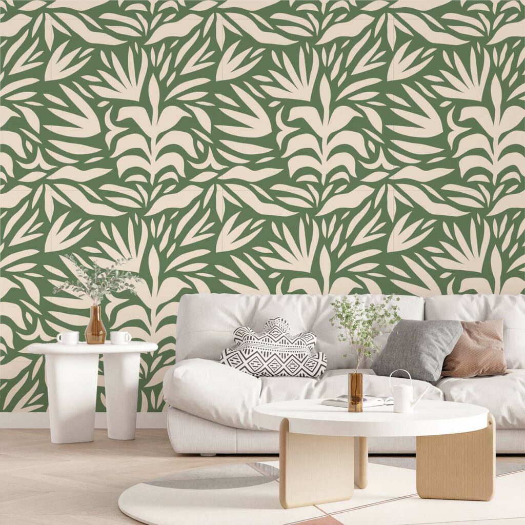 CHARLOTTE - Papier peint feuille - Anatole Designs