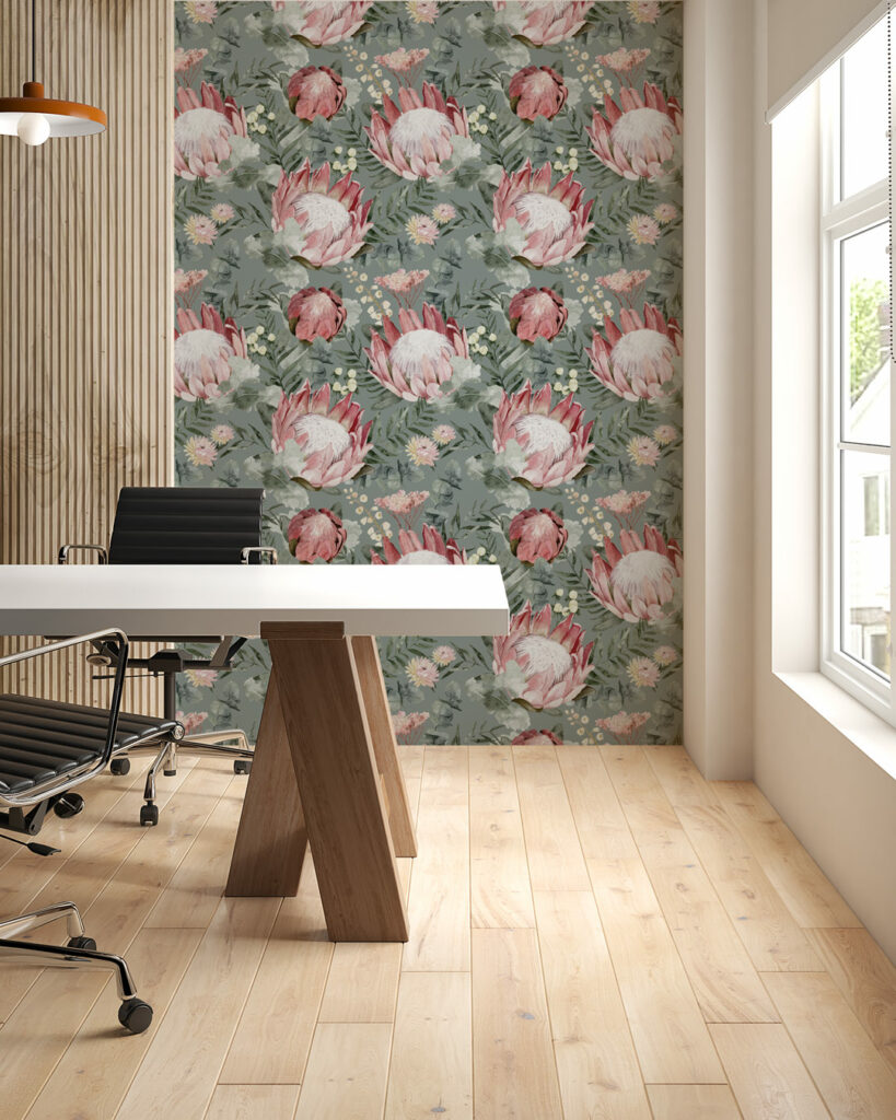 RENEE - Tapisserie fleur de protéa - Anatole Designs